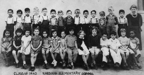 Harding Elementary School, [graphic] — Calisphere