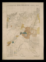 California State irrigation map: Pomona sheet, 1888 — Calisphere