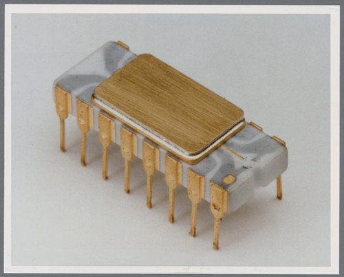 Intel® 4004 Microprocessor Package, 1971 — Calisphere