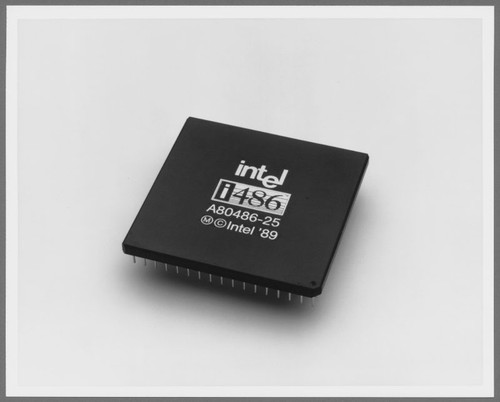 I486 Microprocessor Package, 1989 — Calisphere