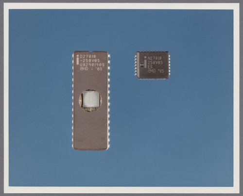 Intel® 27010 Memory chip package, 1985 — Calisphere
