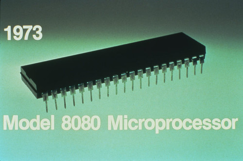 Intel® 8080 Microprocessor Package, 1974 — Calisphere