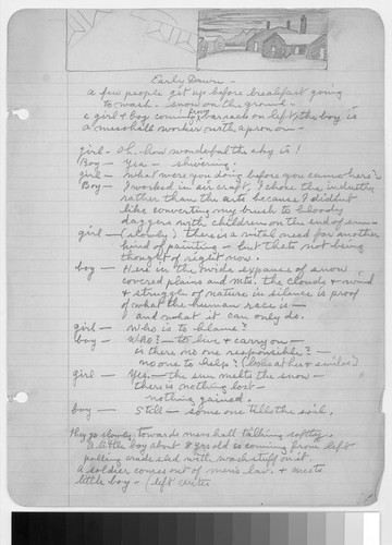 Early dawn — Calisphere