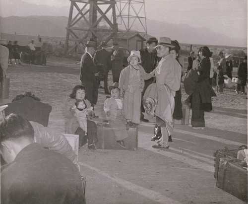 Crowd scene — Calisphere