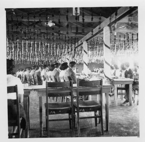 Senior banquet for class of 1943 at Poston Relocation Center — Calisphere