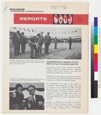 Cover of Kaiser Aluminum International Reports, volume IV, number 1 ...