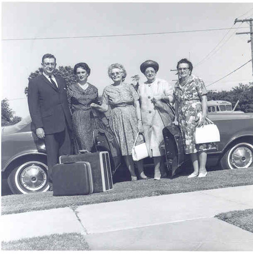 Delano First Baptist Church Pastor Reed, with others — Calisphere