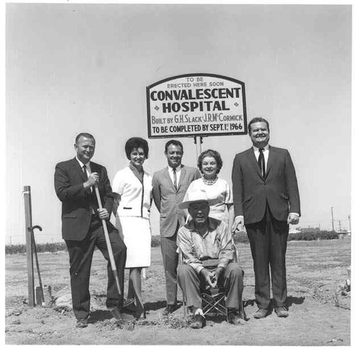 Delano Convalescent Hospital groundbreaking — Calisphere