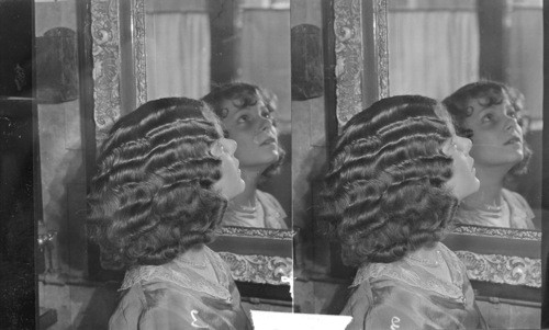 A long hair "Bob" that gives rare beauty to a youthful face where the ...