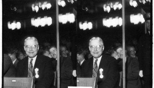 Governor [Governor] Ritchie in his convention seat — Calisphere