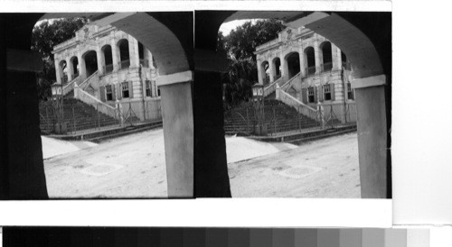 Island of St. Croix, Christianstad: The old Danish Government Building ...