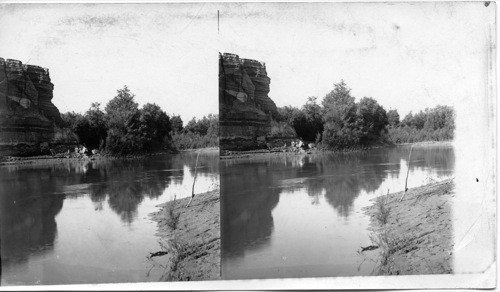 The River Jordan as the fording place (Math. 3-6) — Calisphere