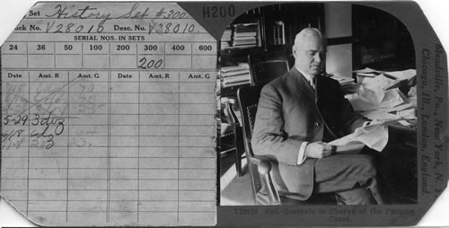 Col. Goethals in Charge of the Panama Canal — Calisphere