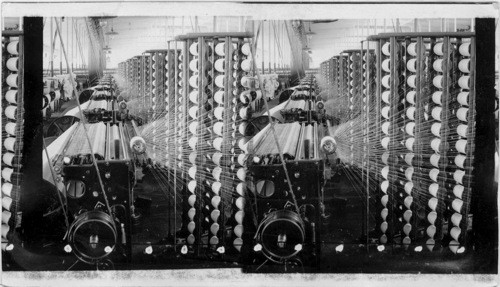 Spooling the American Cotton, Fall River, Mass — Calisphere
