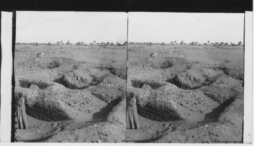 The Brick stone Chambers of Pithom, Built by Hebrew Slaves. [N] Egypt ...