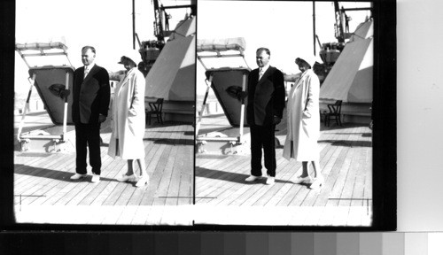 Pres. Herbert Hoover’s junket aboard U.S.S. Maryland, 1929. Merl Lavoy ...