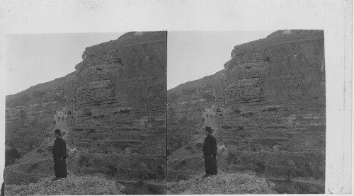 Monastery of Elijah in the gorge of the Brook Cherith, Palestine — Calisphere