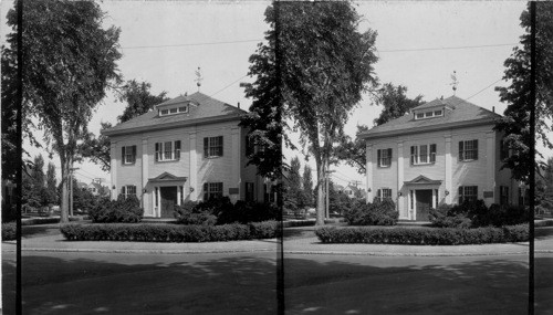 This Bldg. was used as the first Normal School in America, Opened with ...