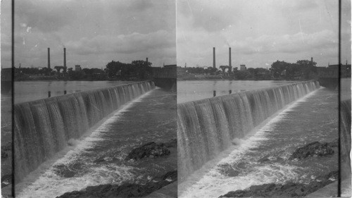 Dam at Lawrence, Mass — Calisphere