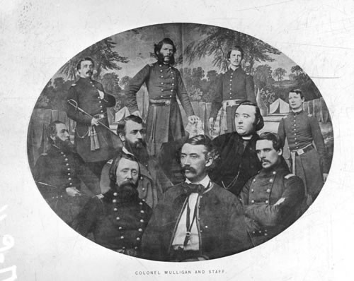 Colonel Mulligan and Staff, Chicago — Calisphere