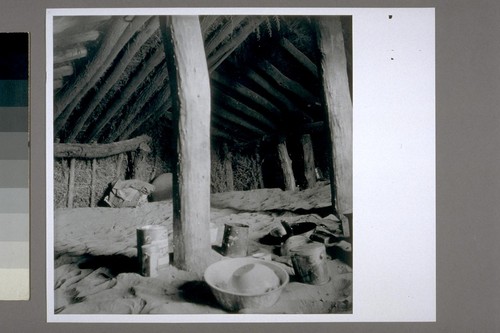 Interior of Mohave house Another view — Calisphere