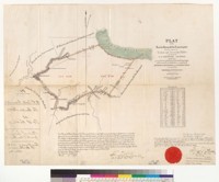 Plat of the Rancho Rincon de San Francisquito, finally confirmed to ...