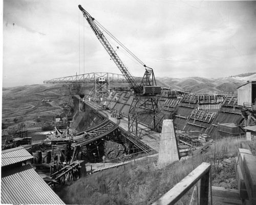 Friant Dam Construction — Calisphere