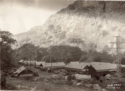 Balch Dam top of valve house — Calisphere