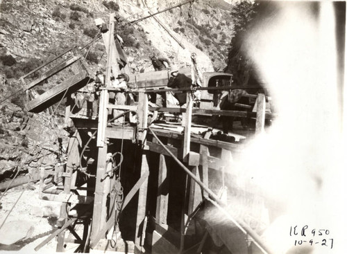 Balch Dam Construction — Calisphere