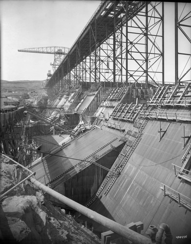 Friant Dam Construction — Calisphere