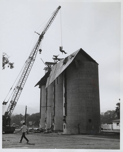 Dismantling of Silos at The Janss Conejo Ranch — Calisphere
