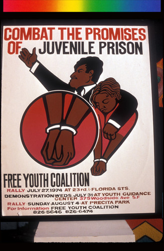 Promises of Juvenile Prison, Announcement Poster for Combat — Calisphere