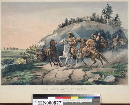 The life of a trapper: a sudden halt — Calisphere