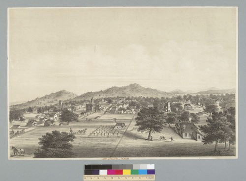 [View of Santa Rosa, Sonoma County, California] — Calisphere