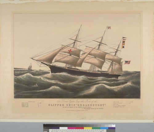 [Clipper ship "Dreadnought"] — Calisphere