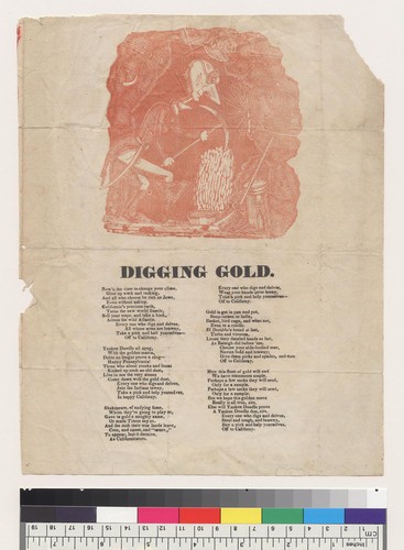 Digging gold — Calisphere