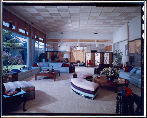 Hutton, Barbara, residence. Living room — Calisphere