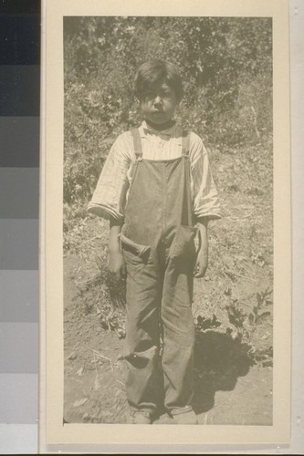 Istet Woiche of Big Bend, Pit River; photographed at Lagunitas ...