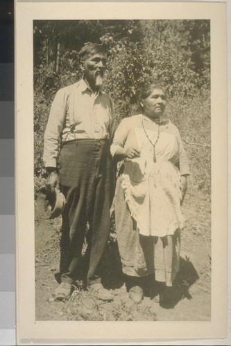 Istet Woiche of Big Bend, Pit River; photographed at Lagunitas ...