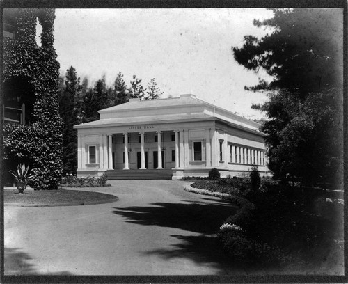 Photograph of Lisser Hall at Mills College — Calisphere