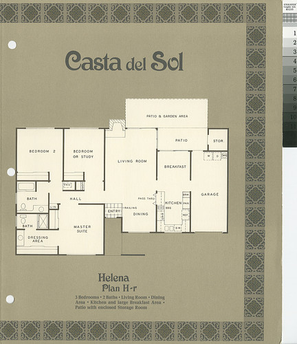 Casta del Sol, Helena, plan H-r : [floor plan and exterior renderings ...
