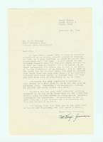 Correspondence from Kenji Yamane to J. Elmer Morrish — Calisphere