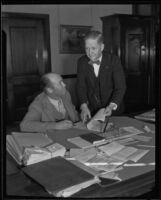 Virgil Dew and Joe Crail, California, 1936 — Calisphere