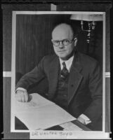 Dr. Walter Boyd, primary delegate, Los Angeles, 1935 — Calisphere