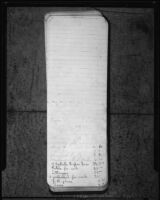 Page in the red notebook of Lorraine Wiseman, witness in the Aimee ...