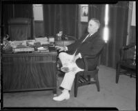 Los Angeles Mayor Frank L. Shaw, Los Angeles, ca. 1933 — Calisphere