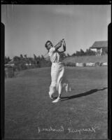 Margaret Bushard, golfer, between 1932 and 1939 — Calisphere