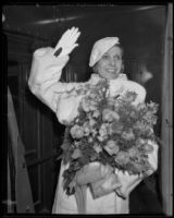 Aimee Semple McPherson, the year she divorced David Hutton, Los Angeles, 1934 — Calisphere