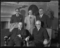 Laurence W. Beilenson, Edward A. Adams, Willis I. Morrison, Judge ...
