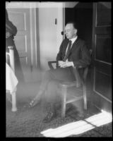 Murder suspect Arthur C. Burch, Los Angeles, 1921-1922 — Calisphere